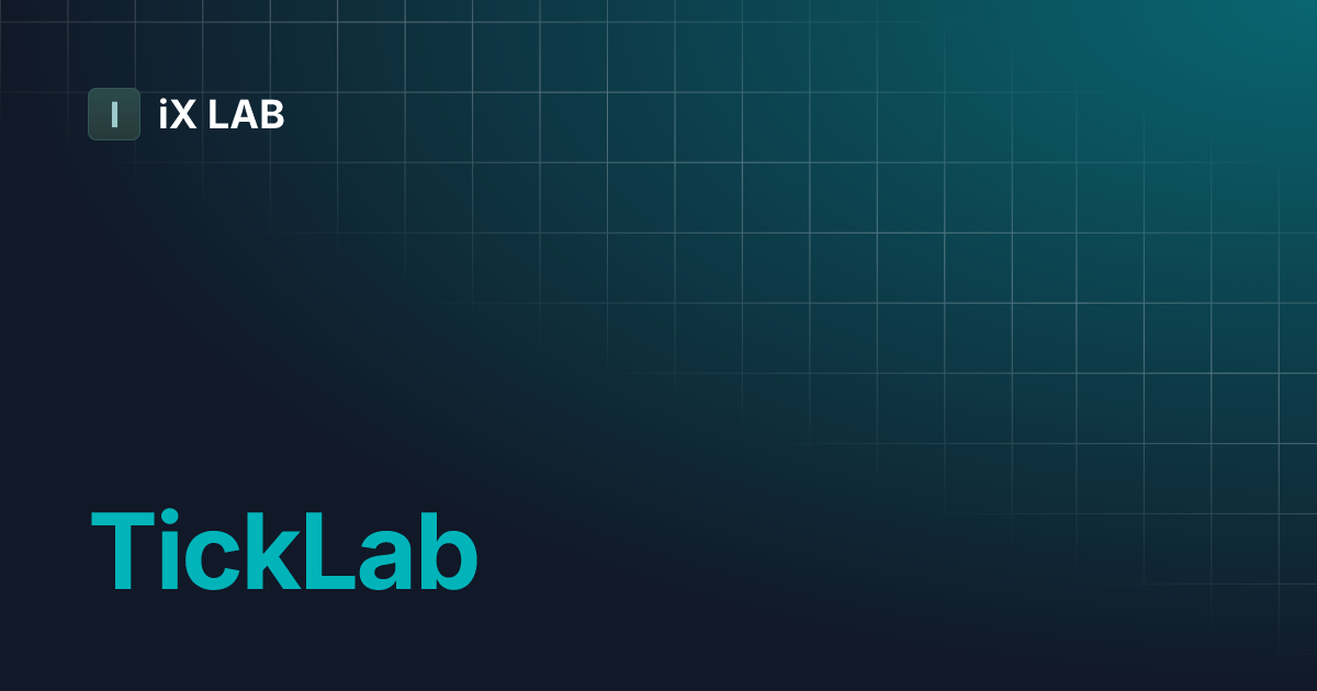 TickLab | iX LAB
